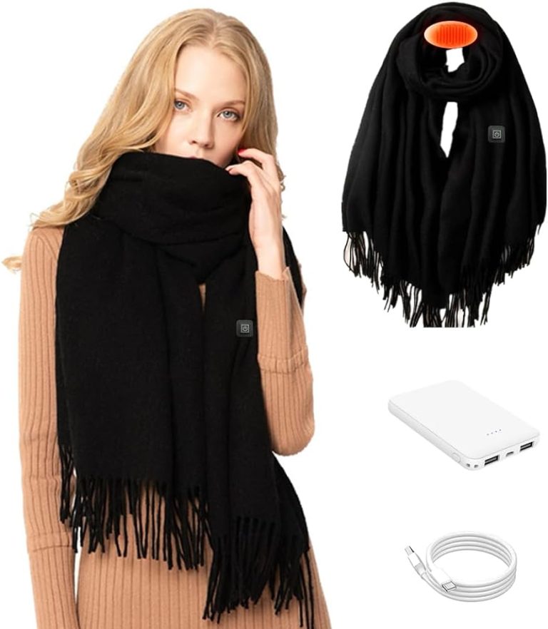 Rechargeable Heated Scarf: Stay Warm and Cozy! - Best Heated